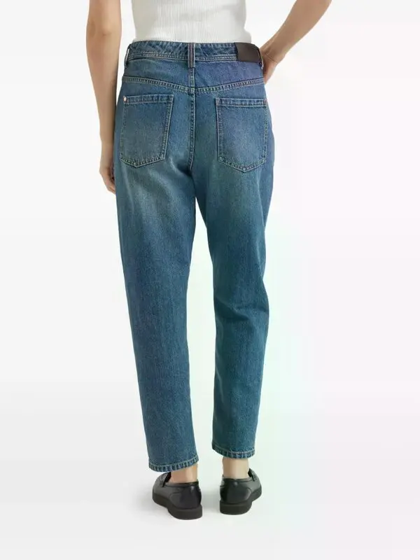 Brunello Cucinelli Logo-patch Jeans