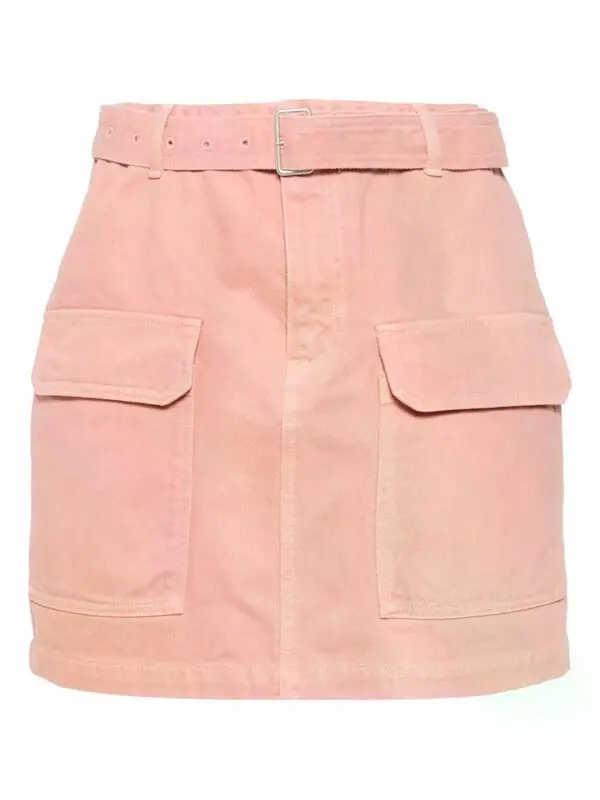 Maison Kitsuné Belted Utility Mini Skirt