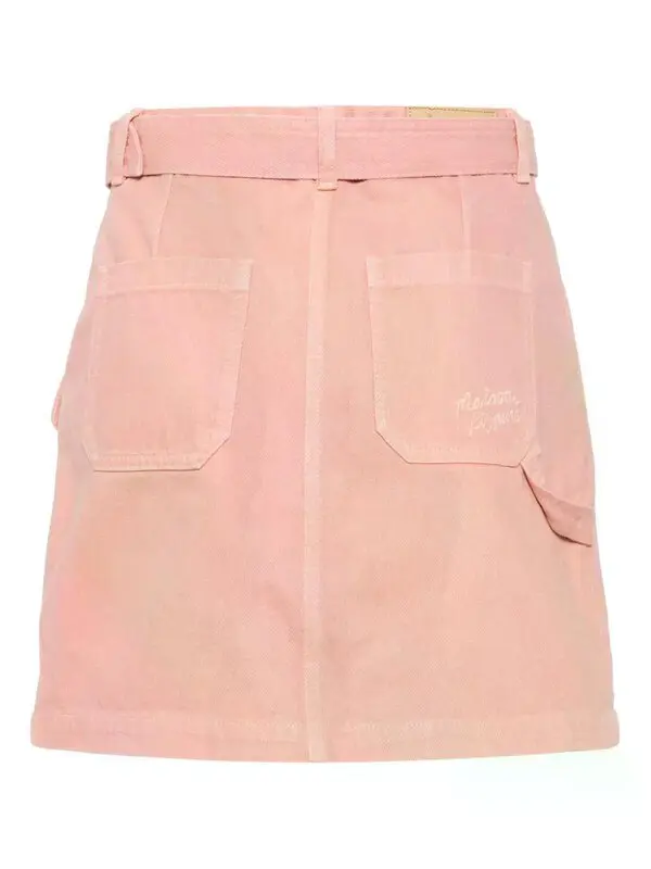 Maison Kitsuné Belted Utility Mini Skirt