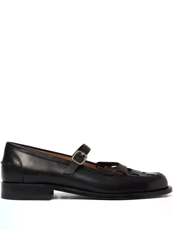 SCAROSSO Minni Loafers - Black
