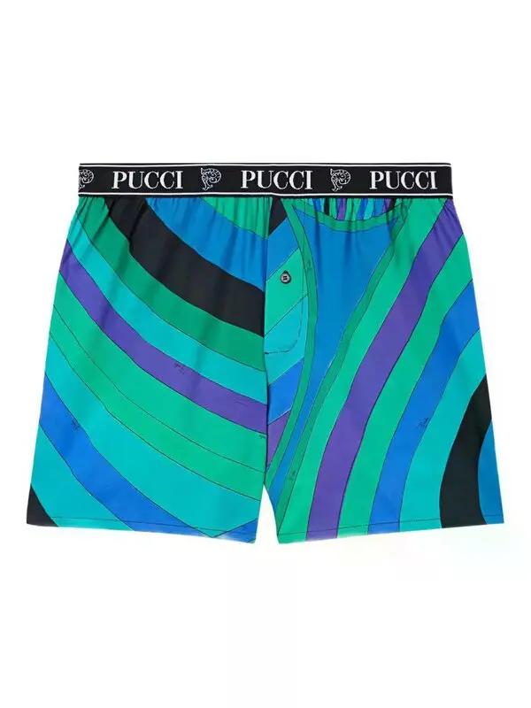 Emilio Pucci Iride-print Boxers