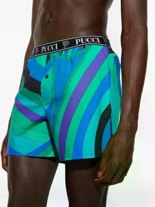 Emilio Pucci Iride-print Boxers