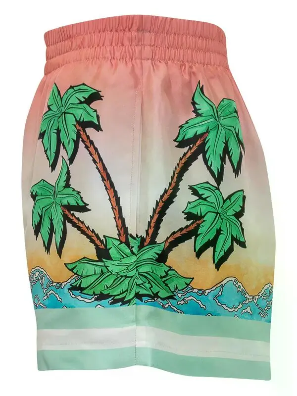 Casablanca Tennis Club Shorts - Pink