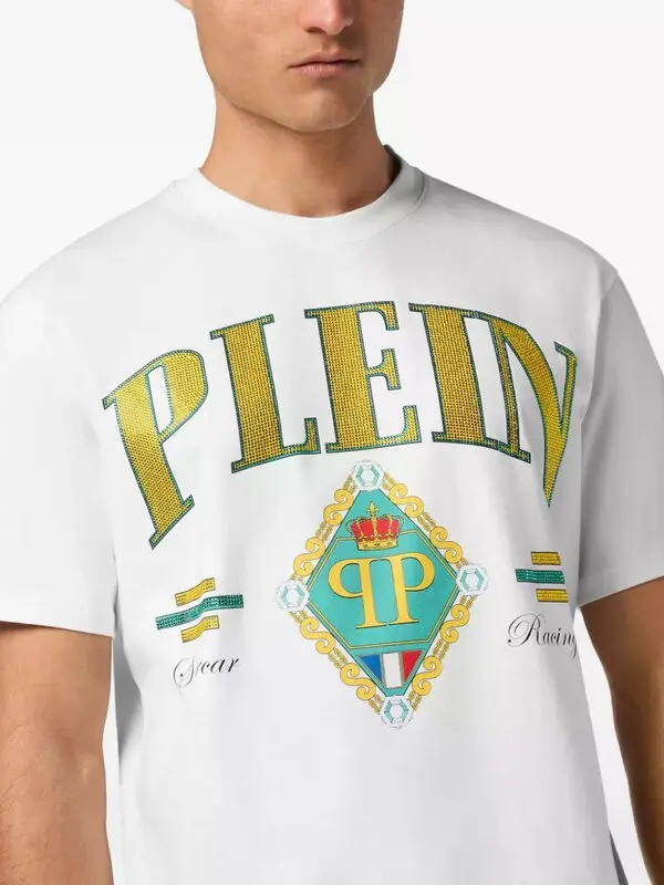 Philipp Plein Supercar Stones Stones T-shirt