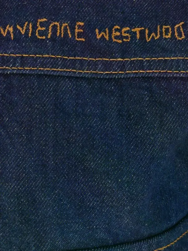VIVIENNE WESTWOOD Marlene Cropped Denim Jacket