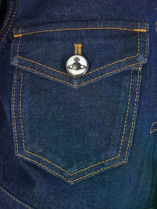 VIVIENNE WESTWOOD Marlene Cropped Denim Jacket