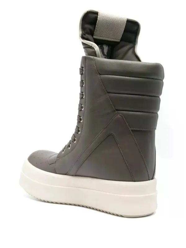Rick Owens Runway Mega High-top Sneakers - Brown