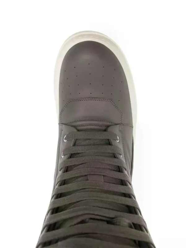 Rick Owens Runway Mega High-top Sneakers - Brown