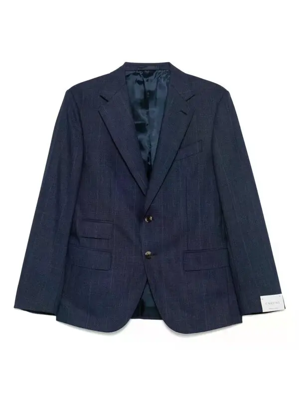 Caruso Checked Blazer