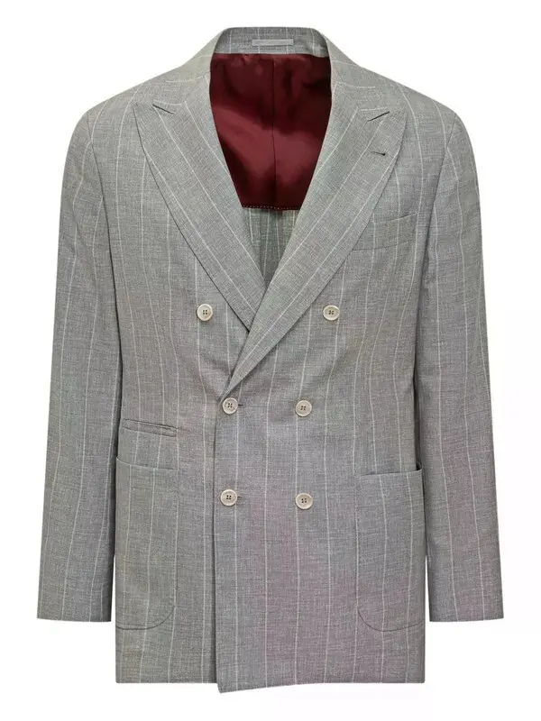 Brunello Cucinelli Double Breasted Blazer