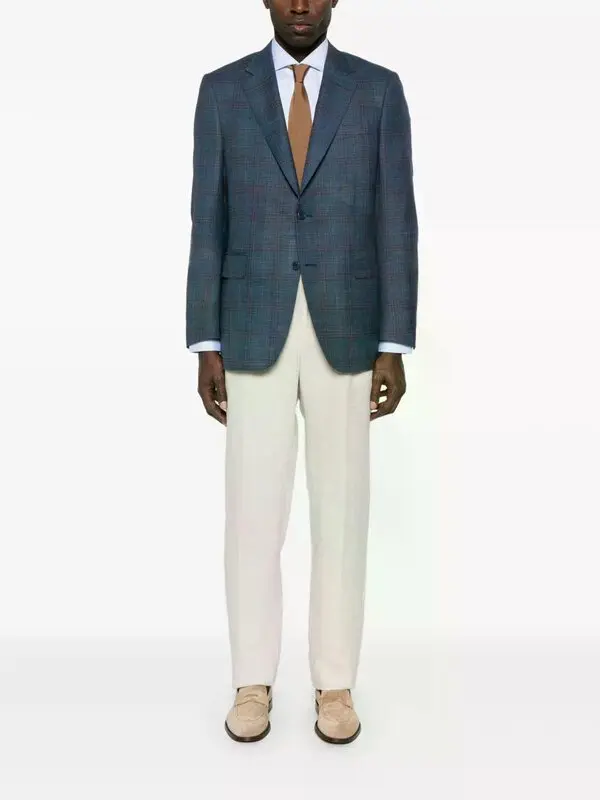Canali Checked Blazer