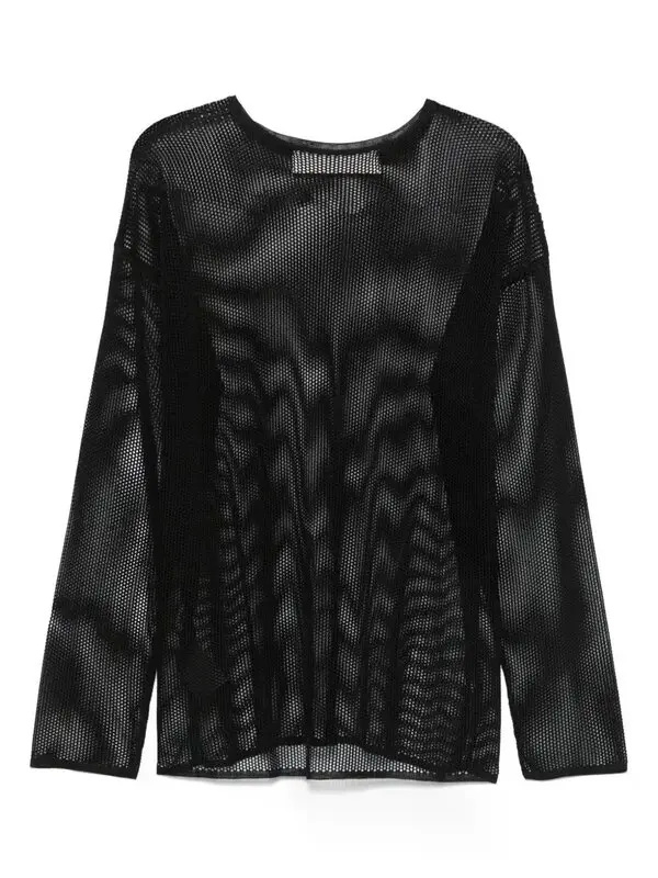 Isabel Benenato Open-knit Sweater