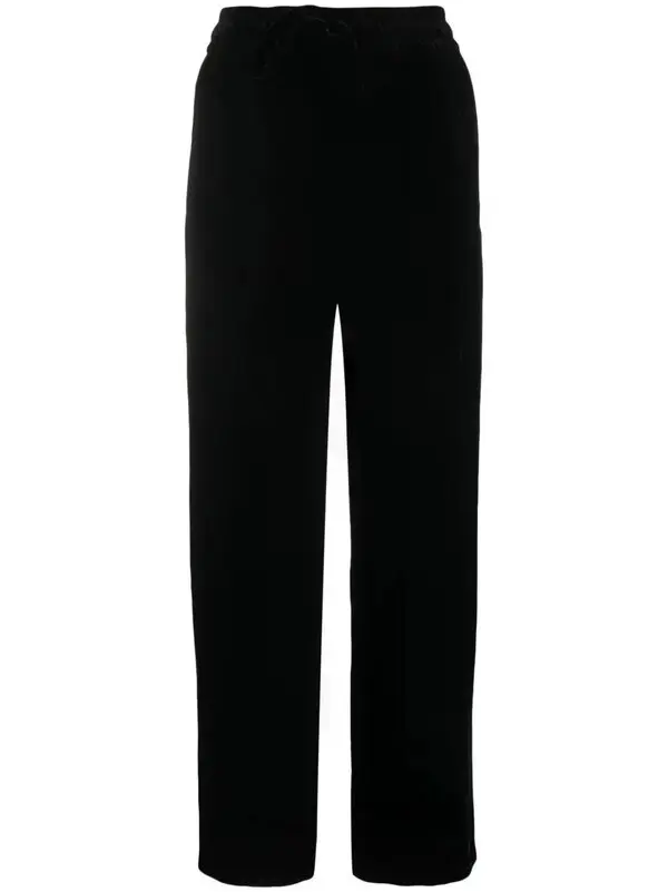 THE ROSE IBIZA Drawstring Velvet Trousers