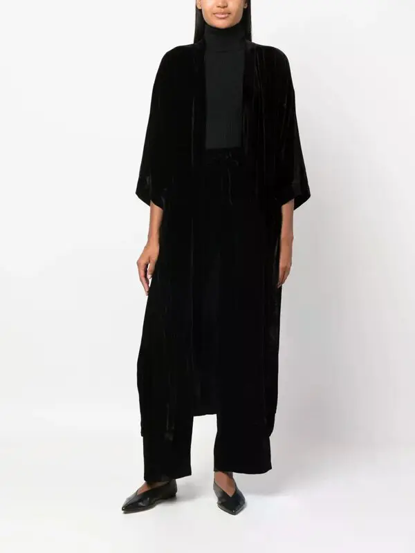 THE ROSE IBIZA Drawstring Velvet Trousers