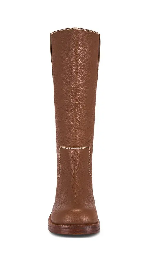 Free People Blaze Pull-on Leather Boots - Brown