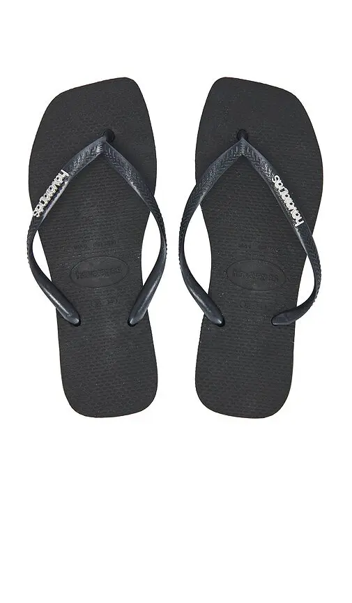 Havaianas Slim Square Logo Sandals