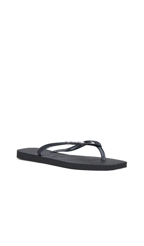Havaianas Slim Square Logo Sandals