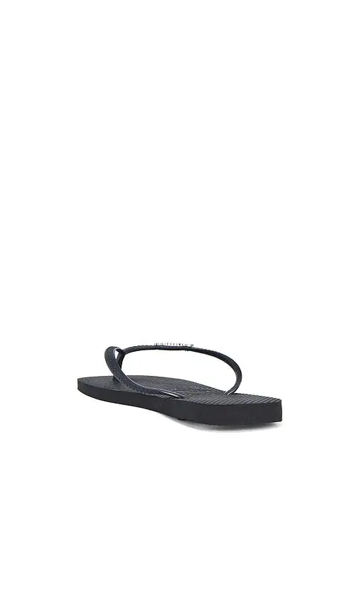 Havaianas Slim Square Logo Sandals