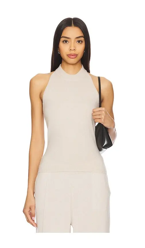 W. CASHMERE Cora Halter Tank