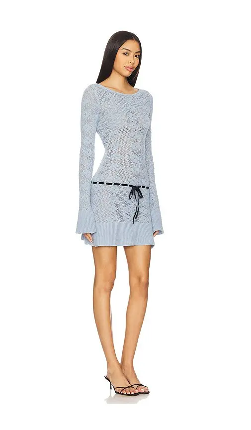 knee length dresses for ladies Asta Resort - Maya Longsleeve Mini Dress main image 1
