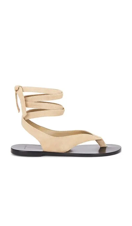 BLACK SUEDE STUDIO Tres Sandal - Sand Suede