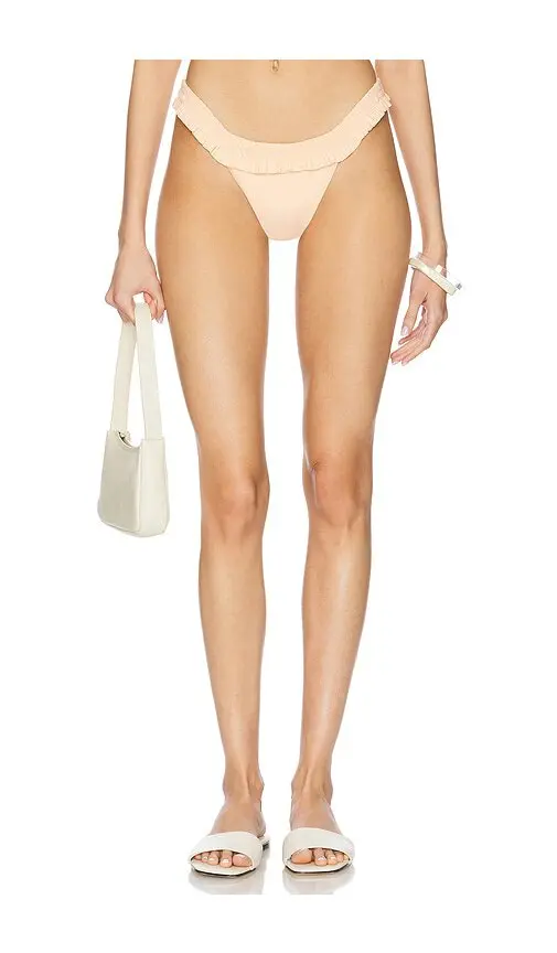 Faithfull The Brand Esterel Bikini Bottom - Butter