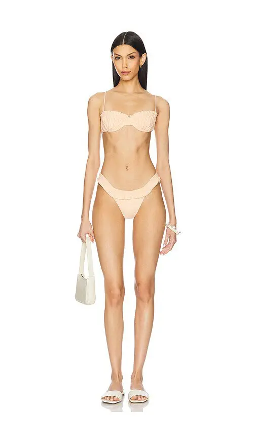 Faithfull The Brand Esterel Bikini Bottom - Butter