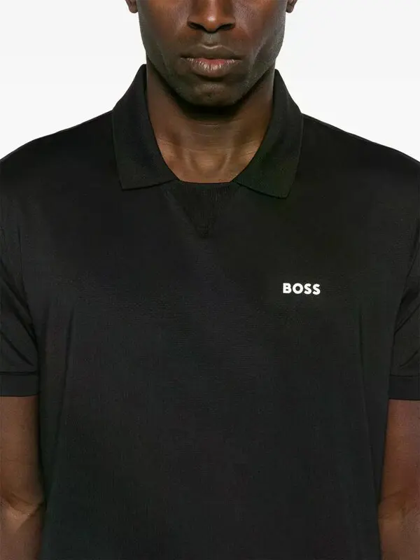 BOSS Rubberised-logo T-shirt