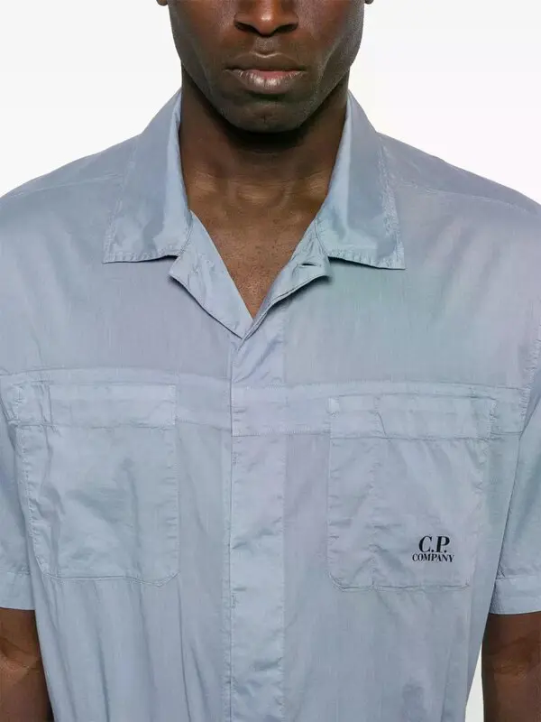 C.P. COMPANY Logo-print Shirt