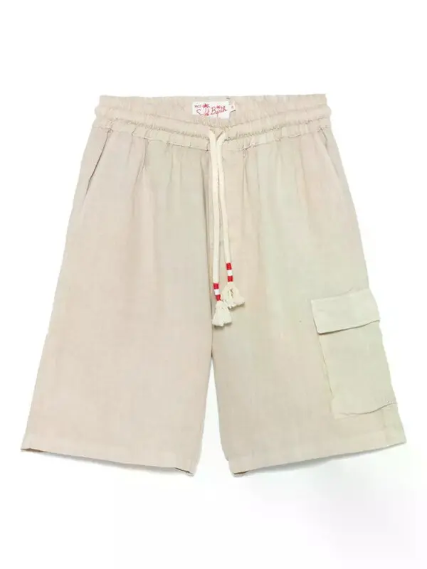 MC2 SAINT BARTH Cargo Shorts - Neutrals