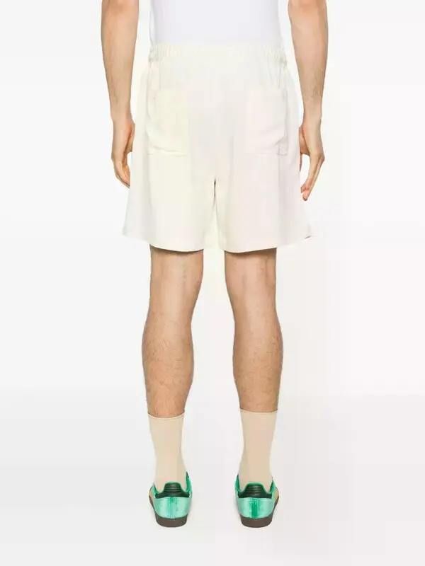REPRESENT Embroidered-logo Shorts - Neutrals