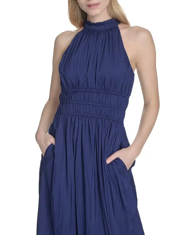 Eliza J Halter Tie Back Dress