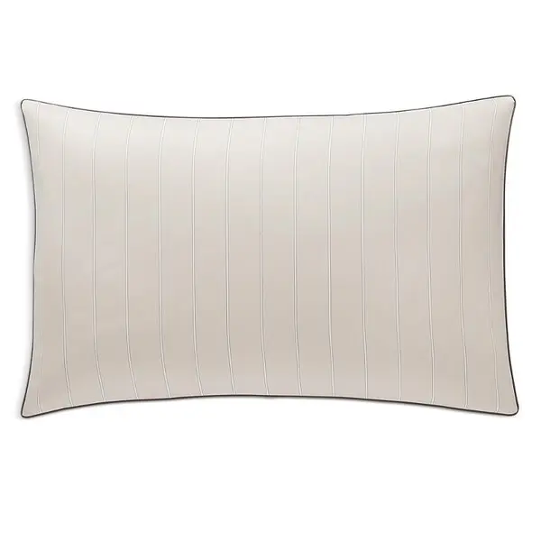 ANNE DE SOLENE Journey Striped Sateen King Sham - Sable
