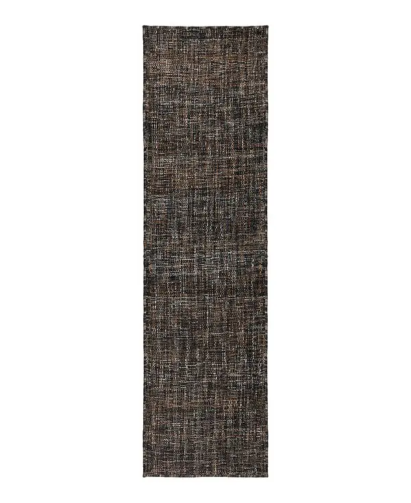 DALYN RUG COMPANY Dalyn Abruzzo Az1 Runner Area Rug, 2'3 X 7'6 - Black