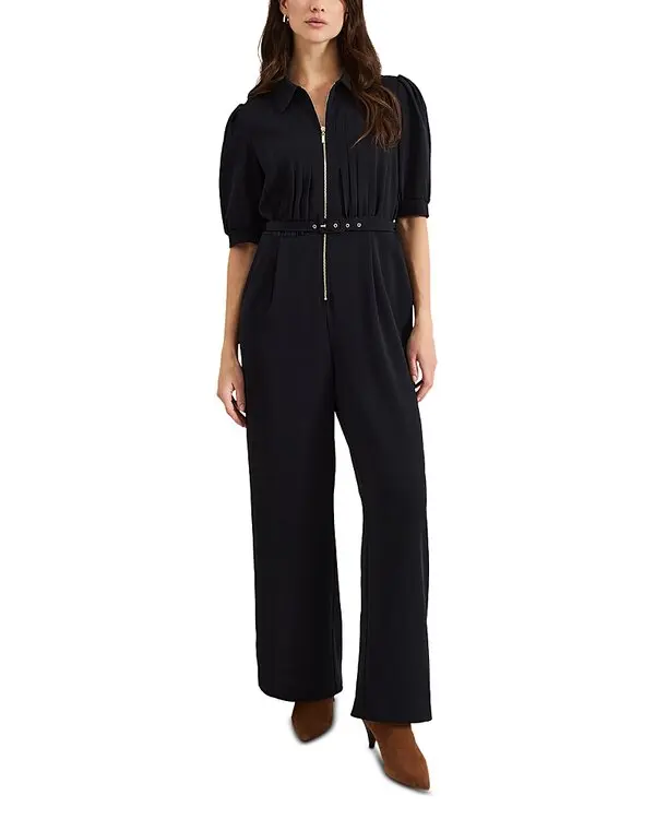 PHASE EIGHT Candice Zip Jumpsuit - Navy