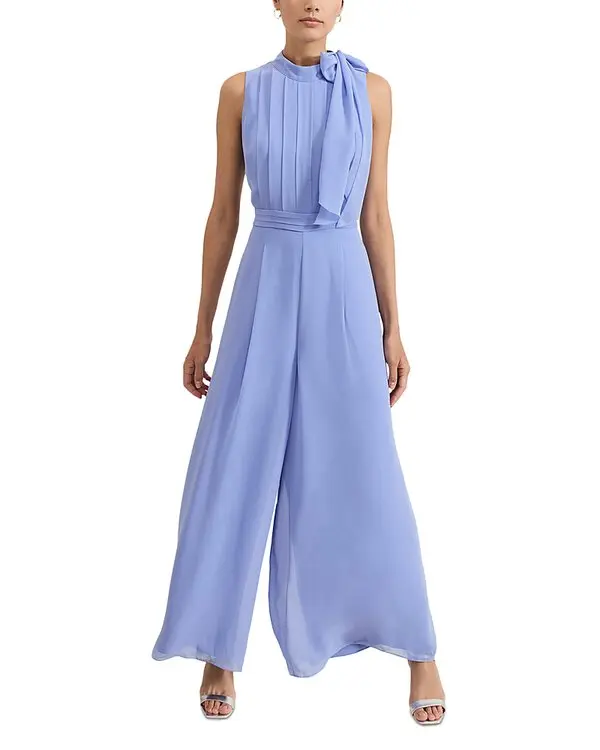 PHASE EIGHT Lucie Wide Leg Jumpsuit - Blue