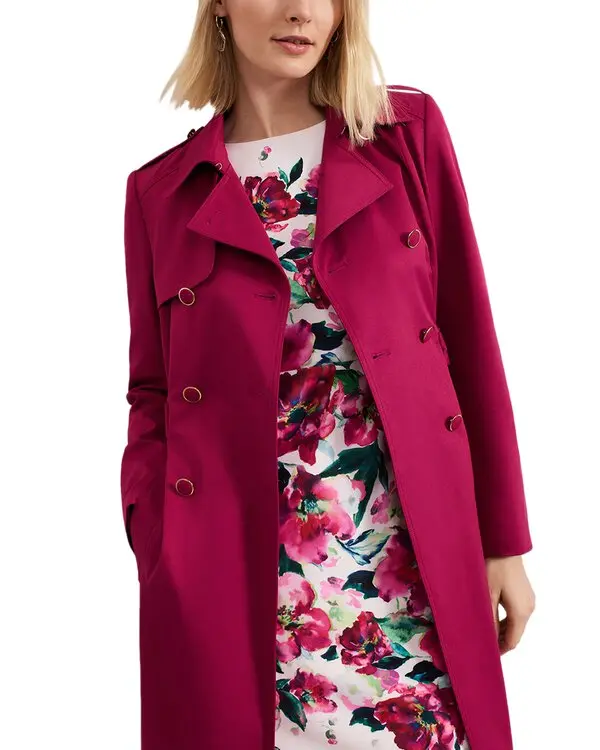 PHASE EIGHT Fitted Trench Jacket