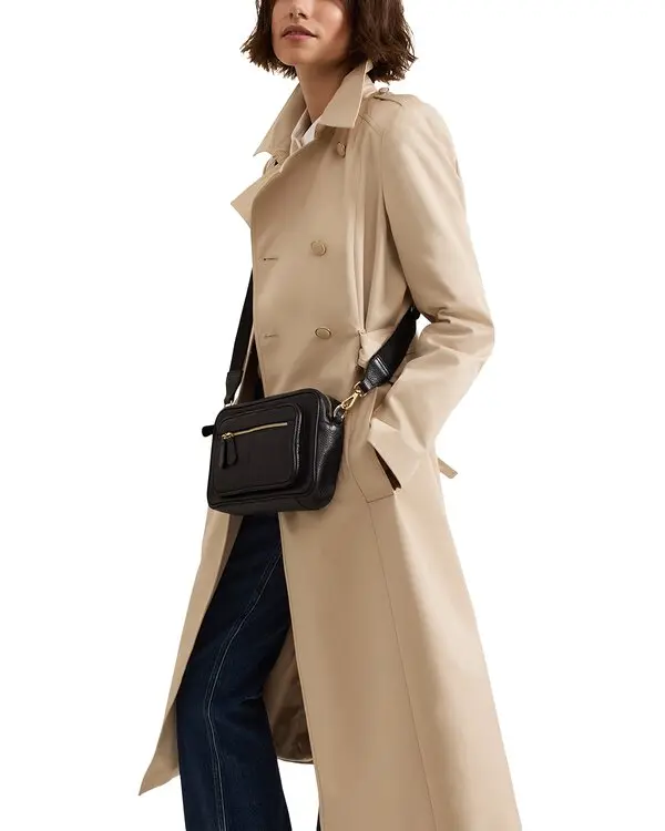PHASE EIGHT Fitted Button Up Trench Coat
