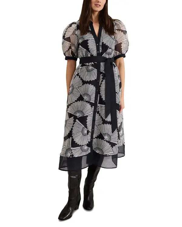 PHASE EIGHT Skylar Midi Shirt Dress