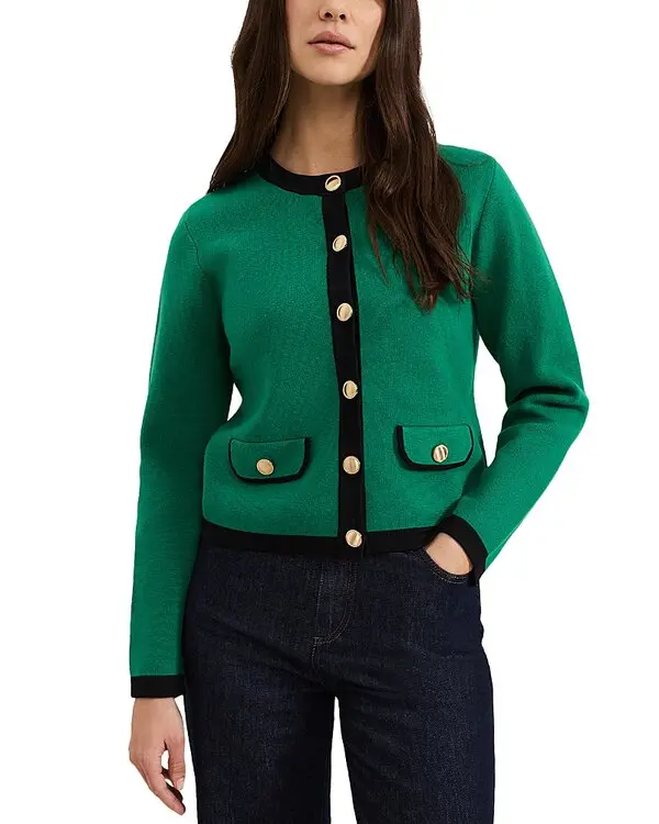 PHASE EIGHT Taz Knit Jacket - Green