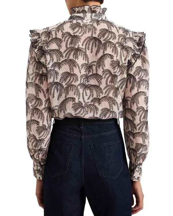 PHASE EIGHT Serena Frill Blouse