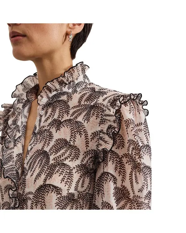 PHASE EIGHT Serena Frill Blouse