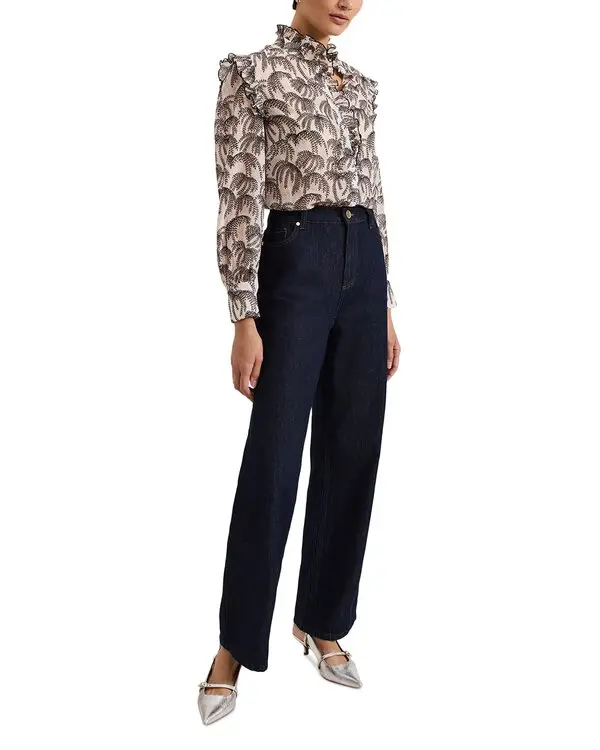 PHASE EIGHT Serena Frill Blouse