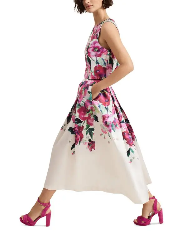 PHASE EIGHT Floral Border Skirt