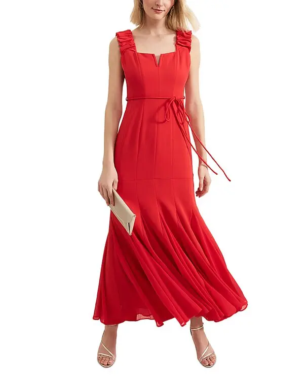 PHASE EIGHT Ansley Strappy Maxi Dress - Red