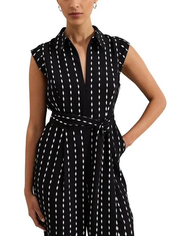 PHASE EIGHT Delina Geo Jumpsuit