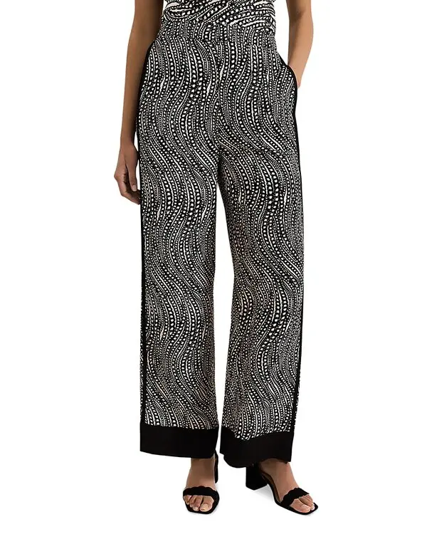 PHASE EIGHT Mariana Chain Print Trousers