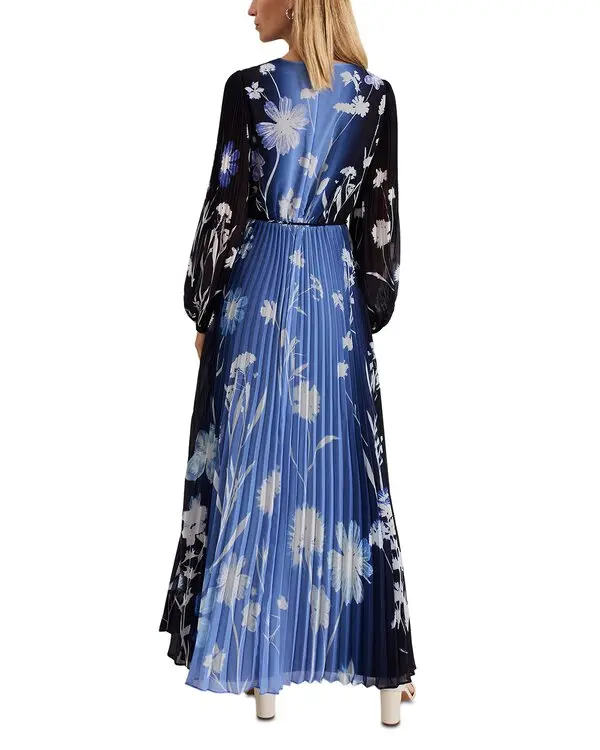 PHASE EIGHT Annie Pleated Maxi Dress