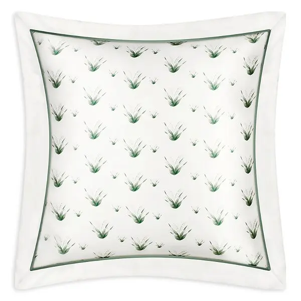 Gingerlily Silk Euro Sham - Lily Of The Valley