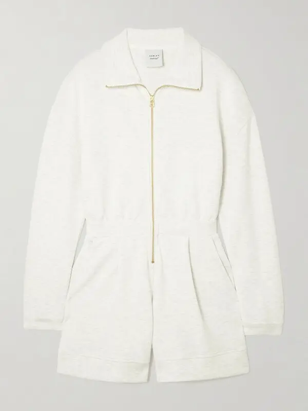 Varley Annika Doublesoft® Jersey Playsuit - Neutrals